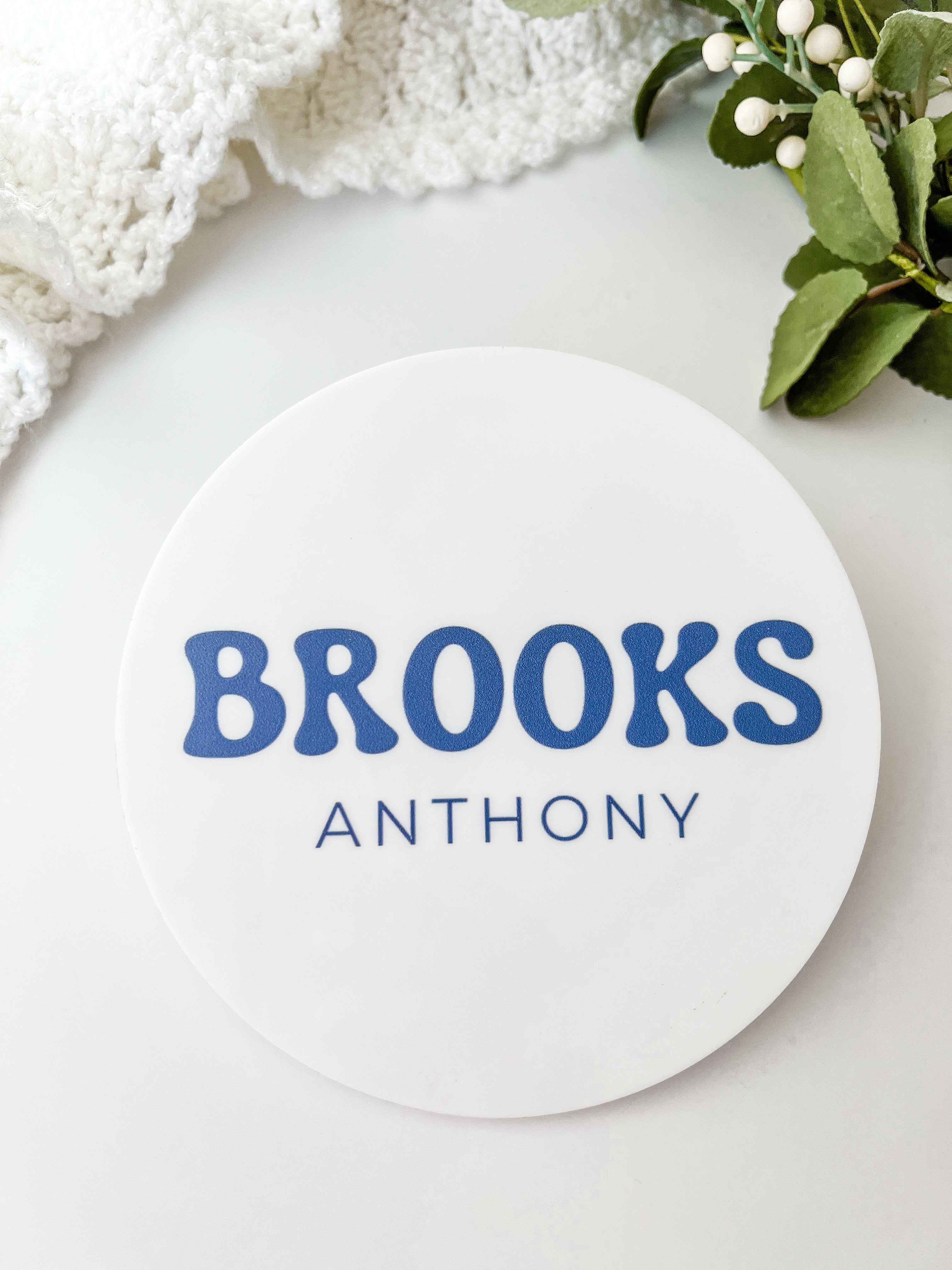 Custom Acrylic Name Sign – The Simply Adoorable