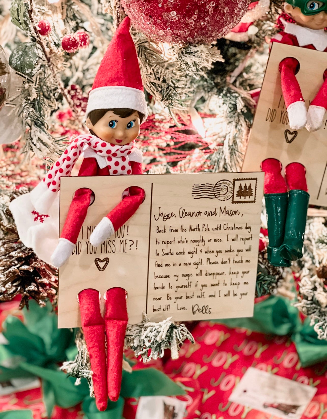 Elf Postcard – The Simply Adoorable